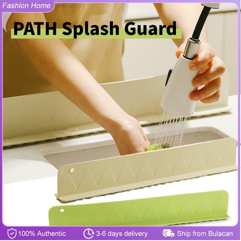 【No Suction Cup】3PCS Silicone Sink Water Blocking Board Splash Proof ...