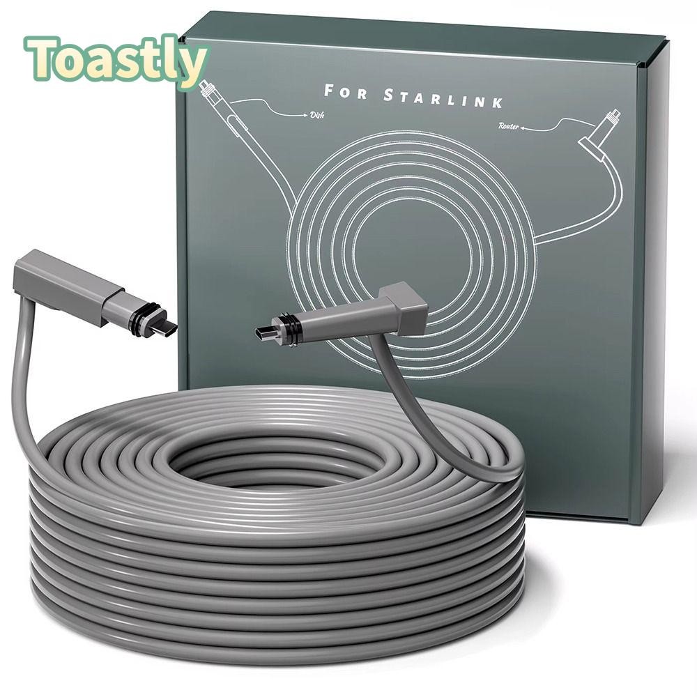 TOASTLY Satellite Replacement Cable, Plug and Play 1200Mbps Extension ...