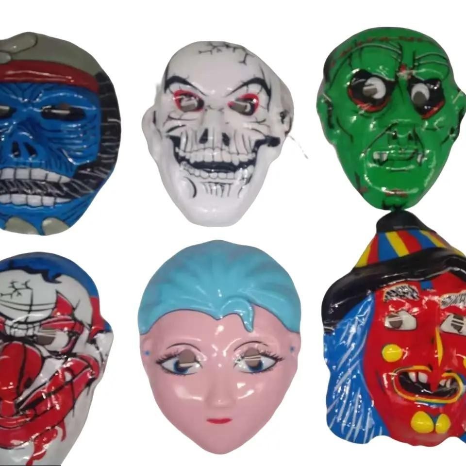 Six styles Halloween mask Scary Halloween masks Face Mask Party Funny ...