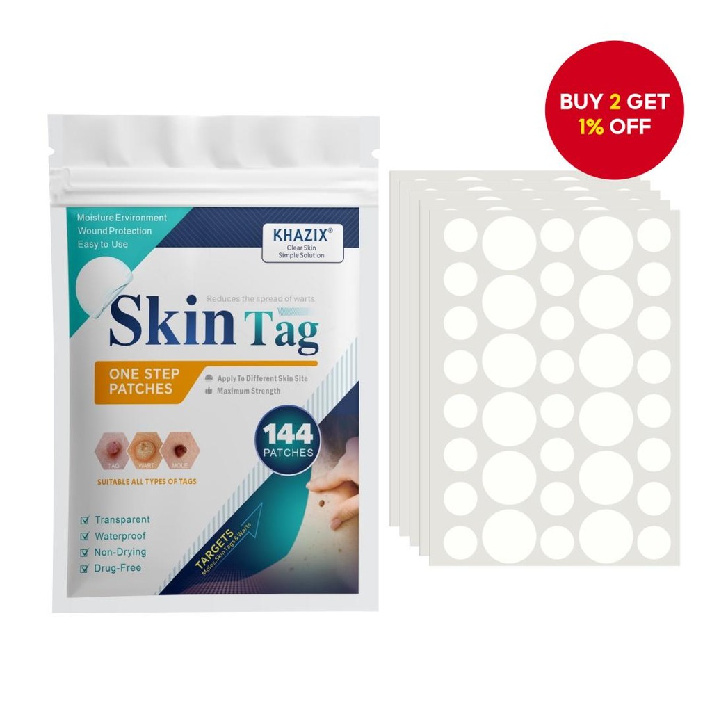 144 Pieces Clear Circular Acne Patches, Facial Blemish-Covering ...