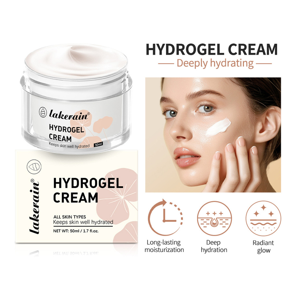 Intense Hydration Hydrogel Cream with Hyaluronic Acid 50ml 24H Moisture ...