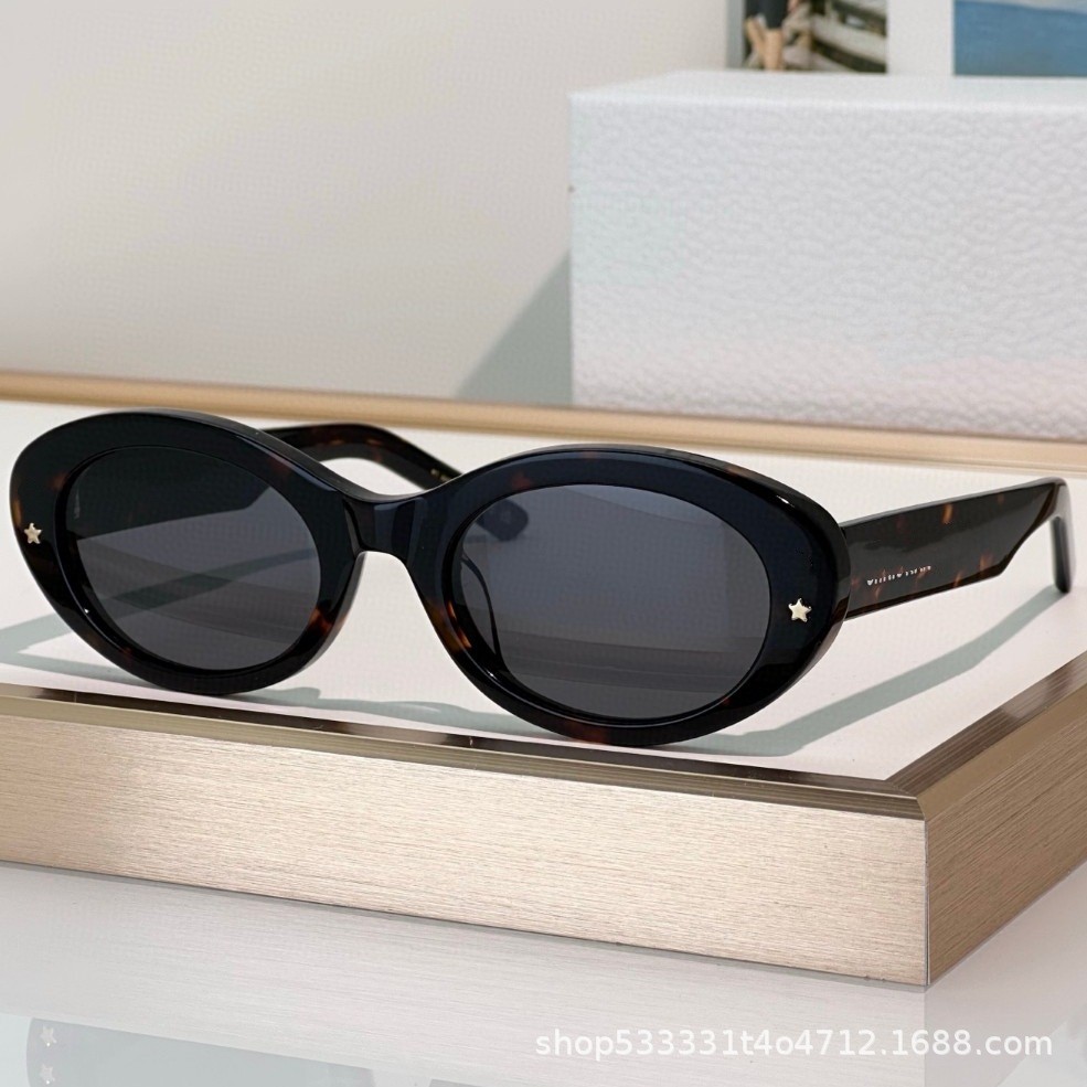 DIO* 2025New Style Color-Block Sunglasses b4f Women's Star Series Oval ...
