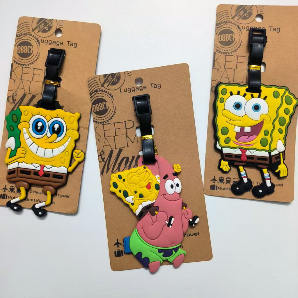 BZGF Travel Essential Boarding Pass Consignment Pass New SpongeBob ...