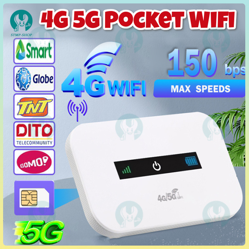 3000mAh 5G WIRELESS ROUTER Pocket WiFi Openline 4G/5G LTE Hotspot ...