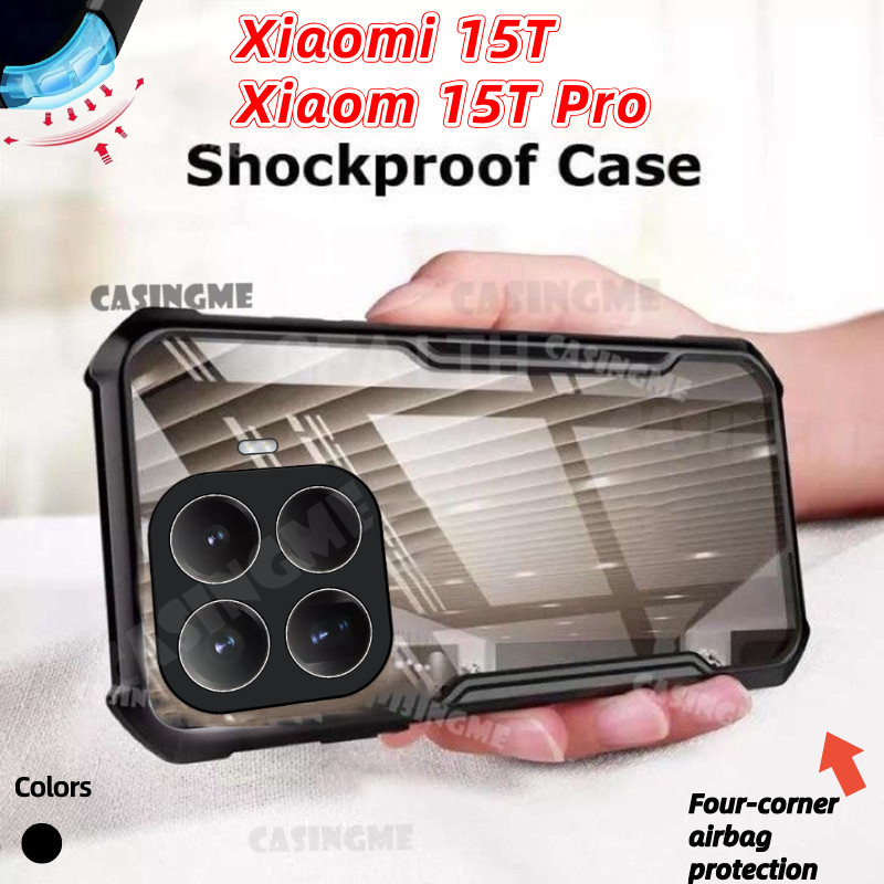 Xiaomi 15T 15TPro 2025 Transprent AirBag Phone Case For Xiaomi 15T 15T ...