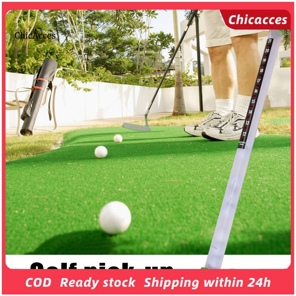 ChicAcces Golf Ball Pick-up Tool One-click Golf Ball Pick-up ...