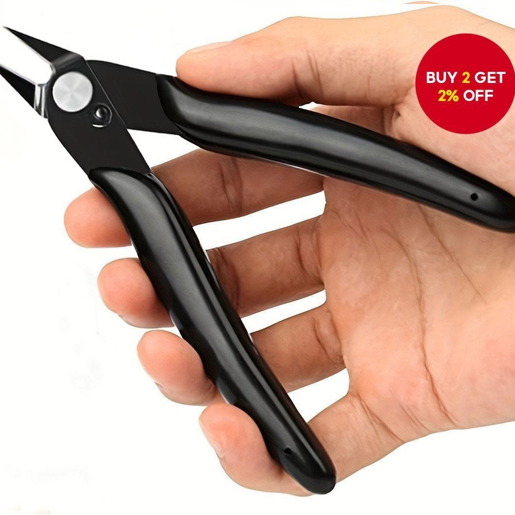 Precision Micro Flush Wire Cutters - 5 Inch Side Cutting Pliers for ...