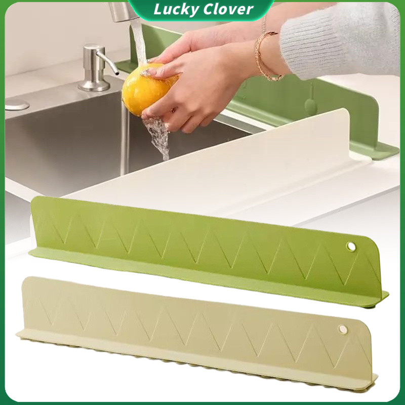 Sink Baffle Splash Guard Kitchen Supplies Silicone with Suction Cup ...