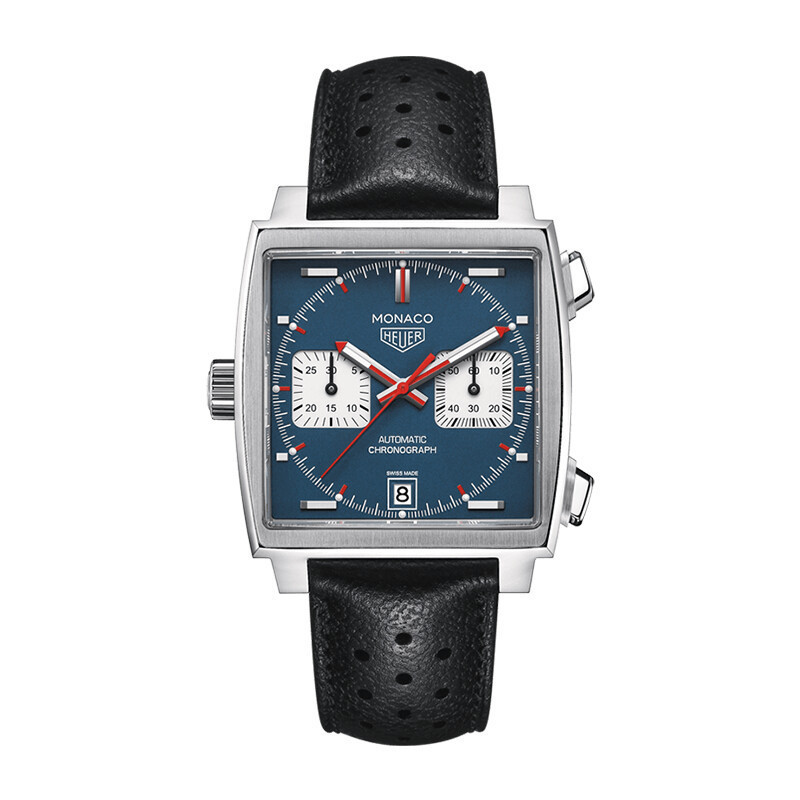 TAG Heuer TAG Heuer Monaco Series Retro Classic Square Blue Mechanical ...