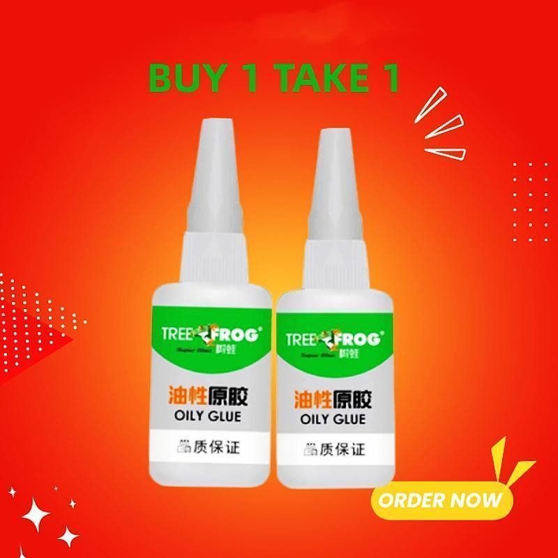 (BUY 1 TAKE 1=2BOX)502 50G INSTANT ADHESIVE LIQUID GLUE TREE FROG OILY ...