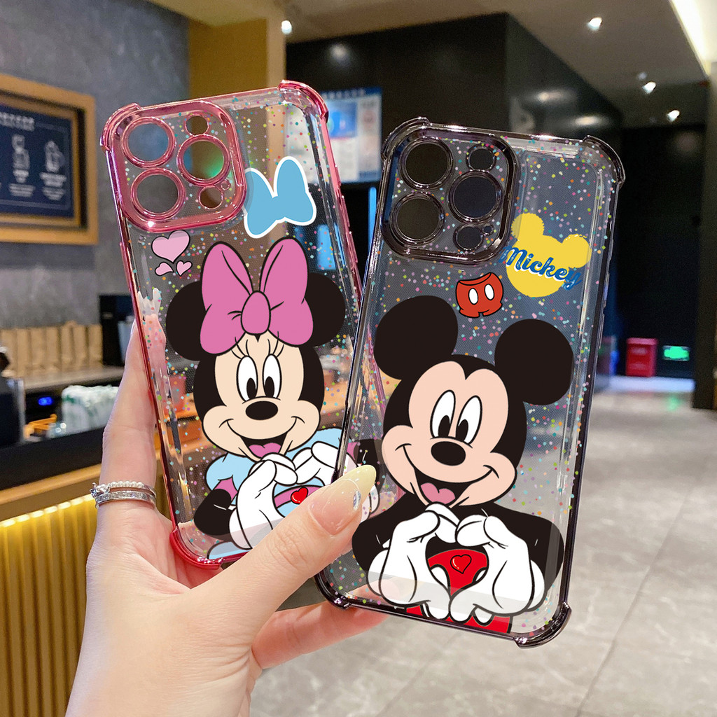 Compatiable with iPhone 17 16 15 Pro Max 14 Plus 13 12 11 XR XS Mickey ...