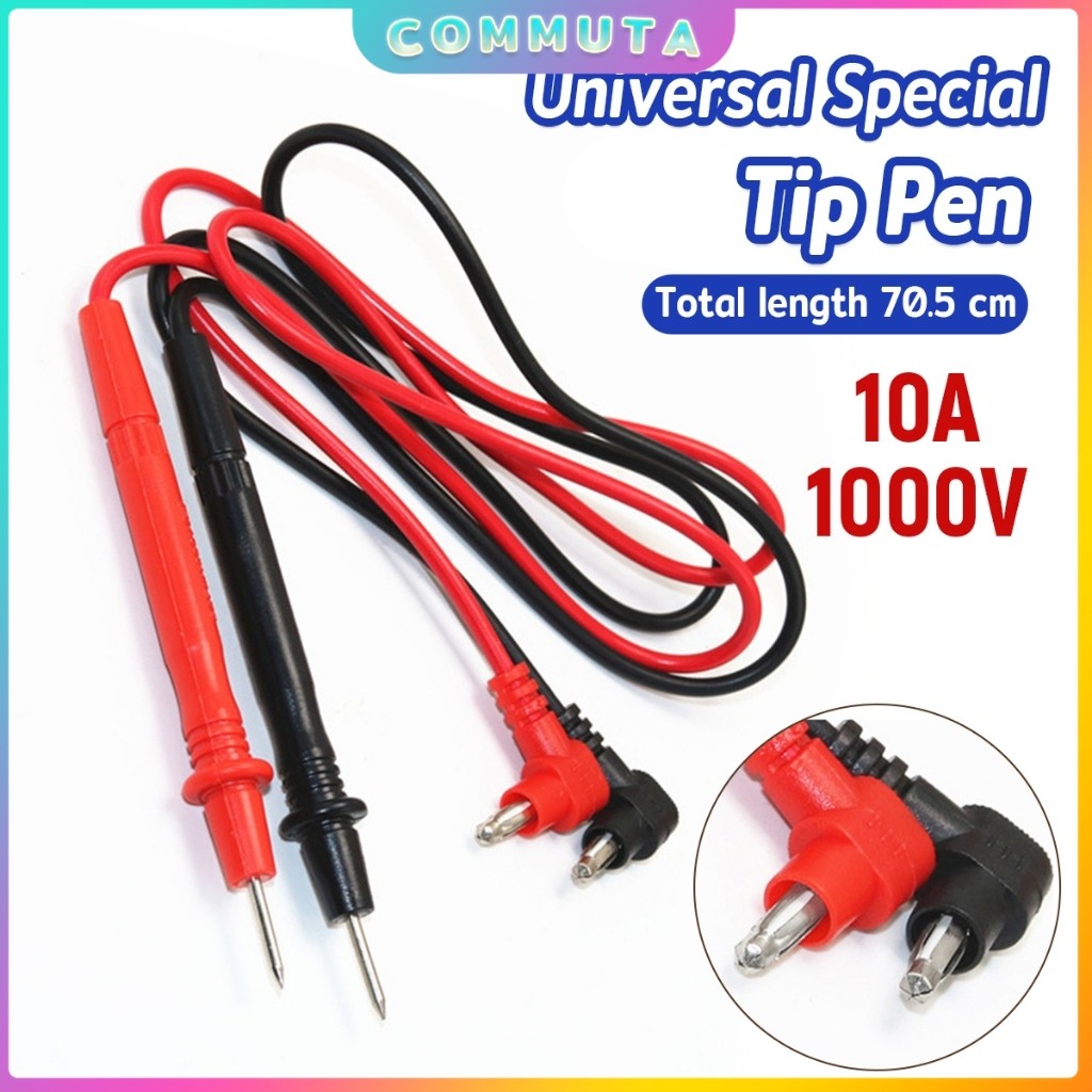 MM. Universal 1000V/10A Digital Multimeter Test Leads Probe Wires ...