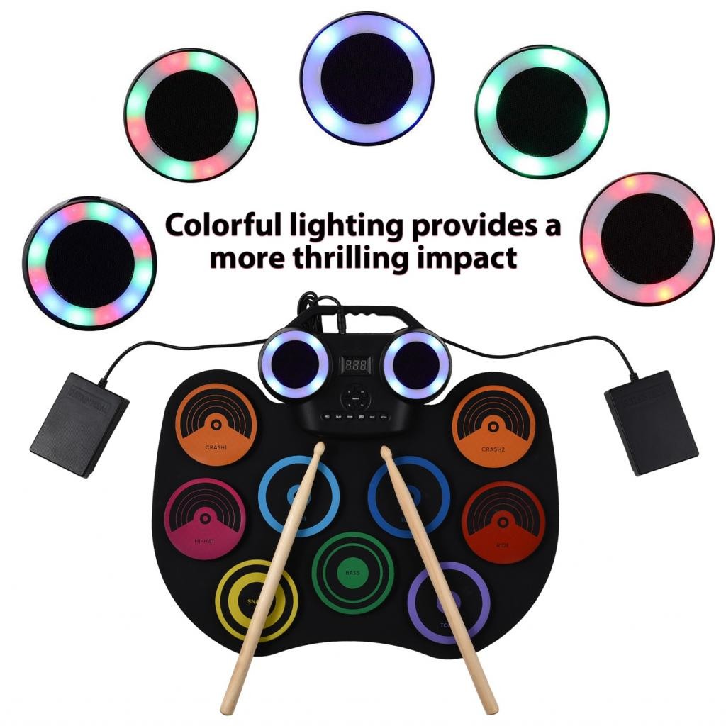 musicalbase-PH Generic Electronic Drum Set Musical Instruments Electric ...