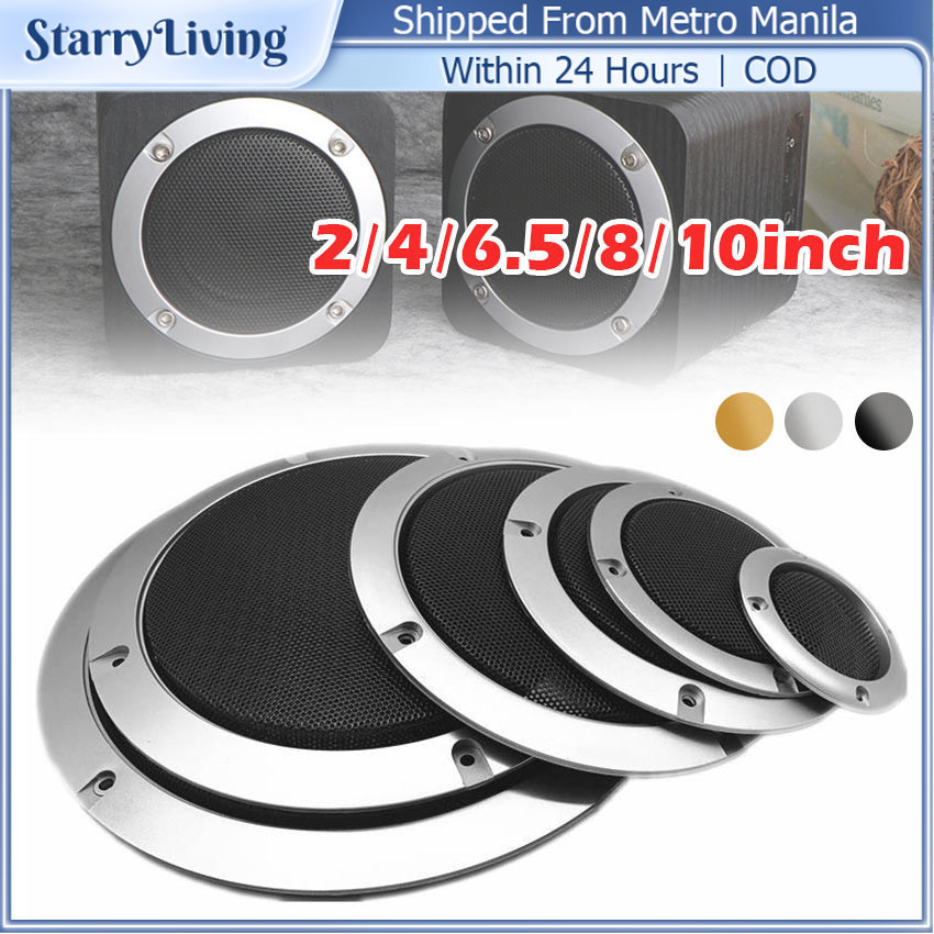 Speaker Net Cover 2/4/6.5/8/10 Inch Car Home Circle Mesh Enclosure ...