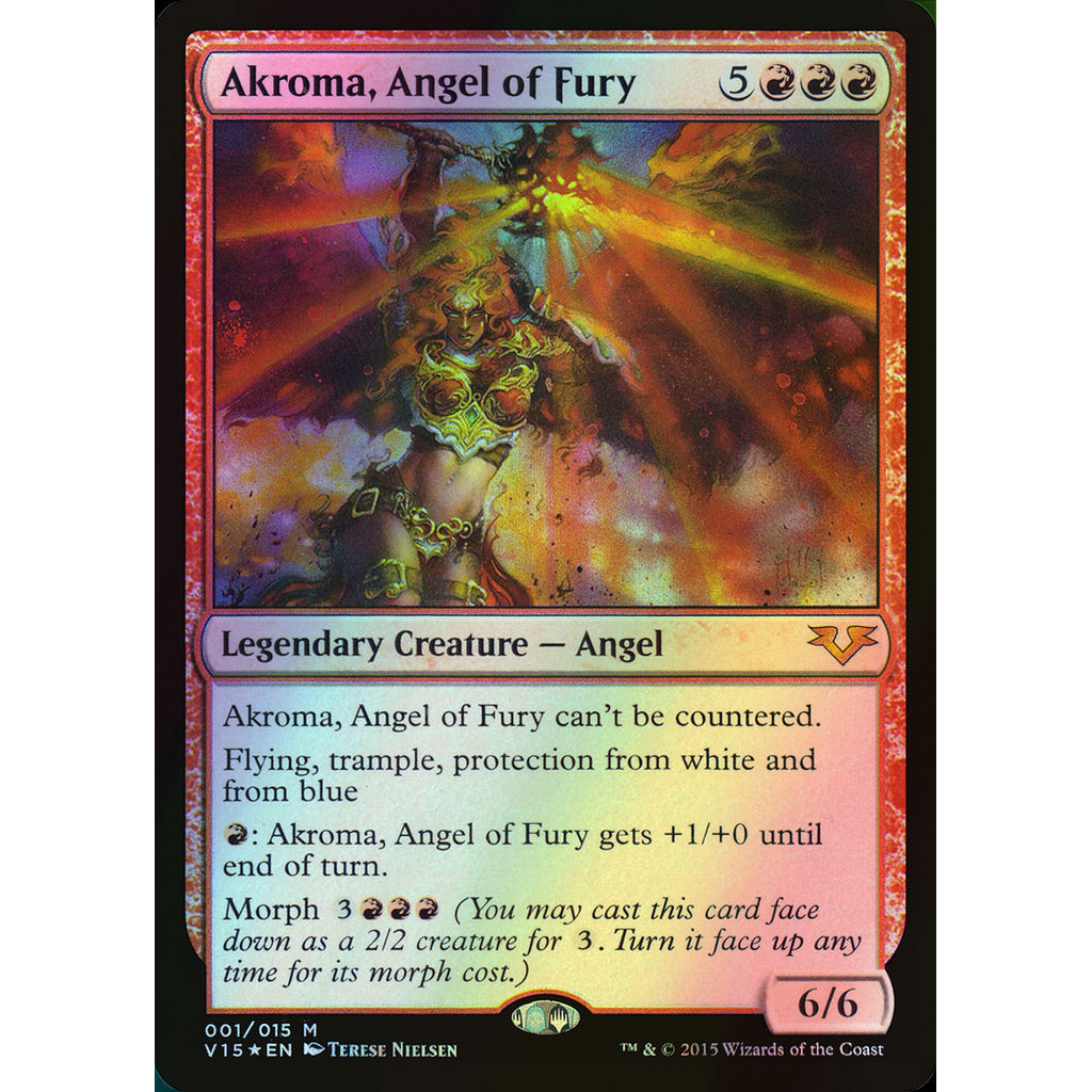 Akroma, Angel of Fury (V15) 1 [EN/F] | Shopee Philippines