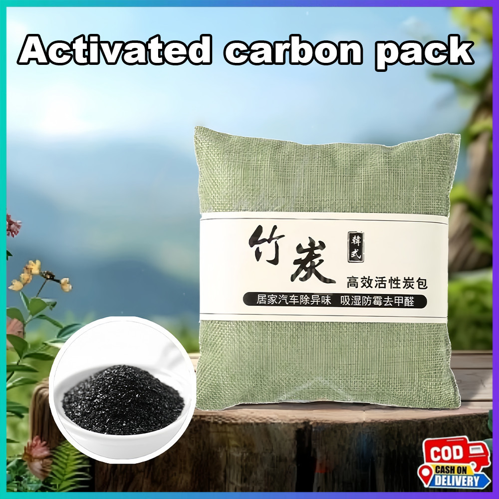 Activated Bamboo Charcoal Bag 500g Odor Remover Air Purifying Bags ...