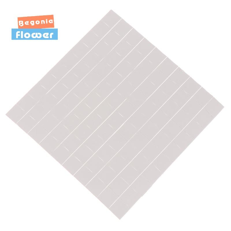 Begonia Flower 100x 10mm*10mm*0.5mm GPU CPU Heatsink Cooling Conductive ...