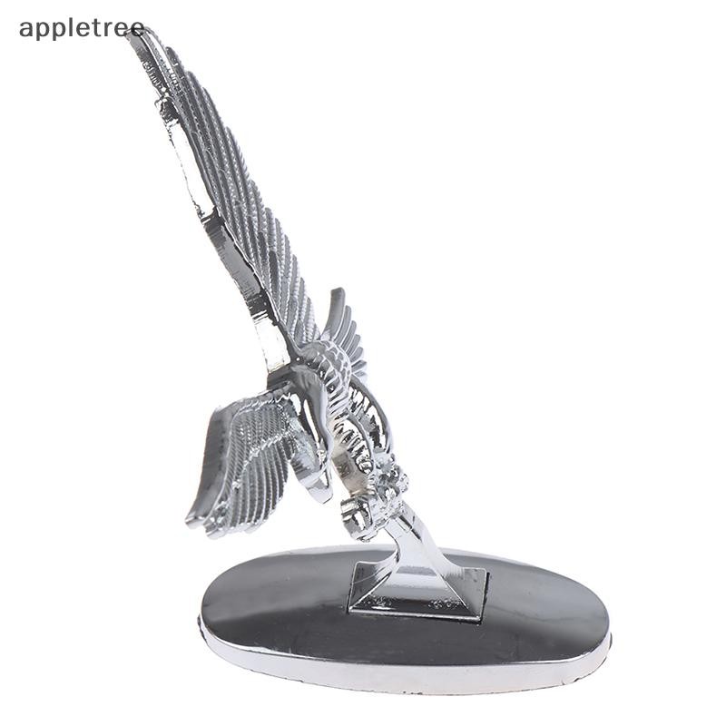 PLE Car Front Cover Chrome Hood Ornament Badge 3D Emblem Angel Eagle ...