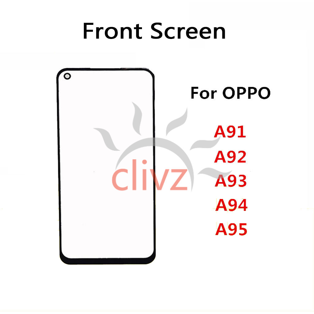 New Front Screen For OPPO A91 A92 A93 A94 A95 4G LCD Display Touch Panel Front Glass Parts ...