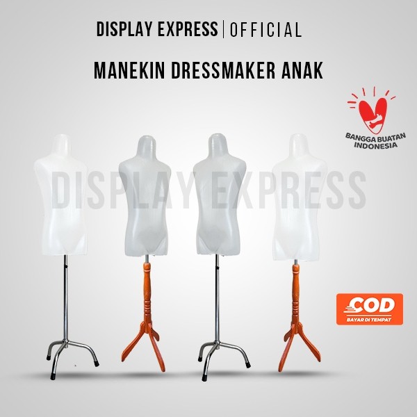 Display Express Child Mannequin Thick Plastic Child Clothes Statue ...
