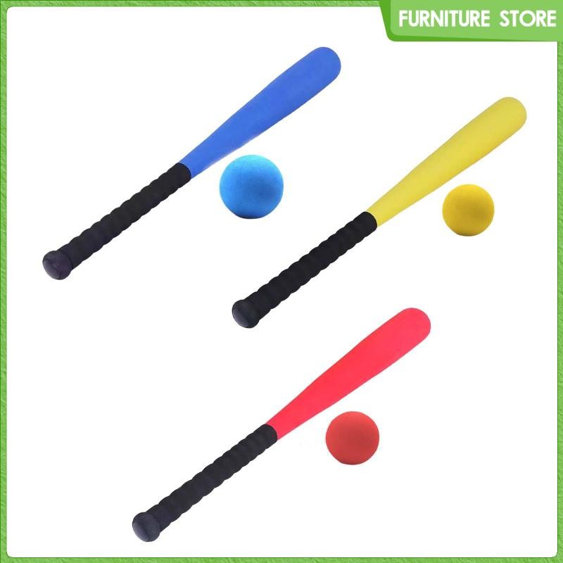 [Wishshopeelxj] Kids Foam Baseball Bat And Ball Set Tball Bat Soft ...