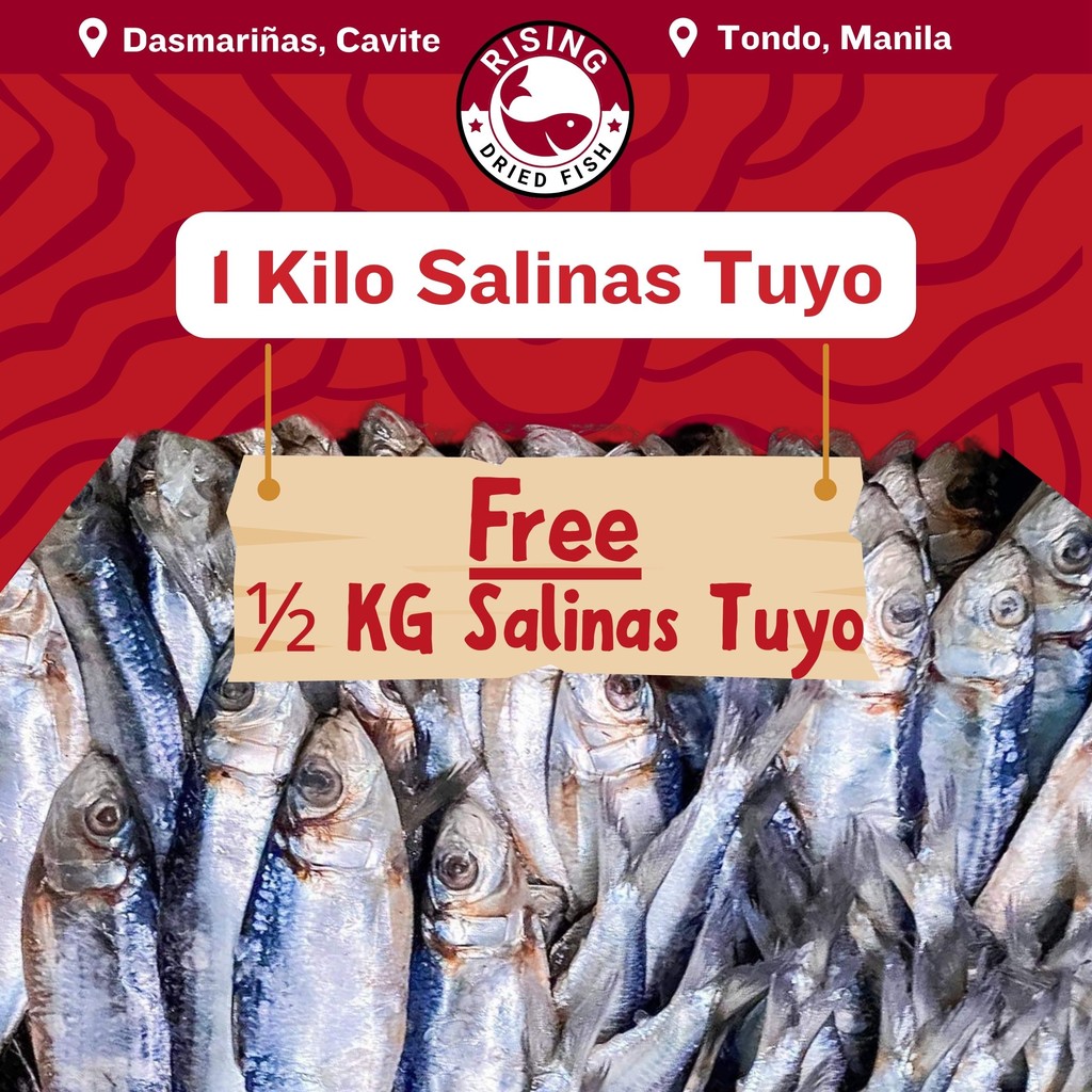 1KG SALINAS TUYO FREE 1/2KG SALINAS TUYO Dried Fish Cebu- Fresh, In ...