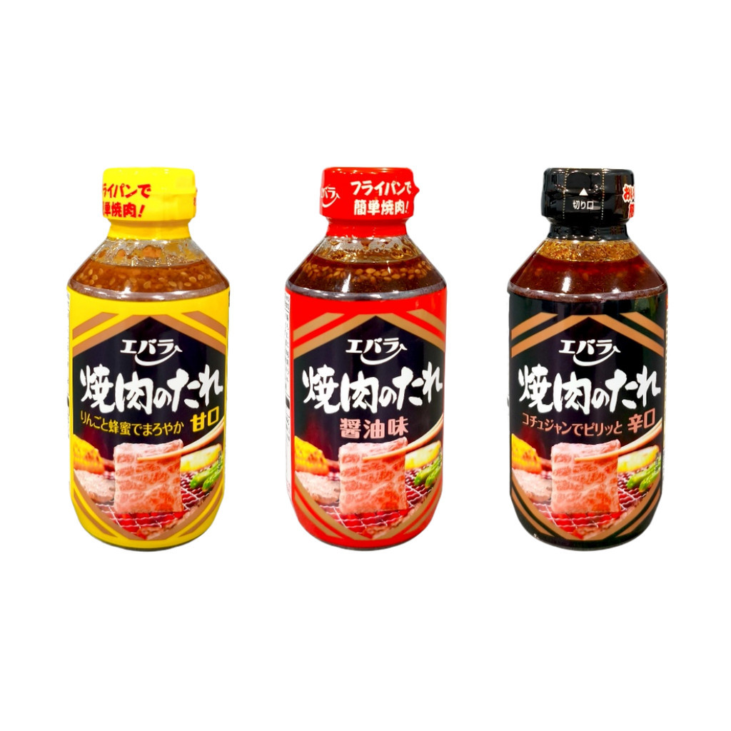 Japan Ebara - Yakiniku Sauce SHOYU AJI/KARAKUCHI/AMAKUCHI - 300g ...