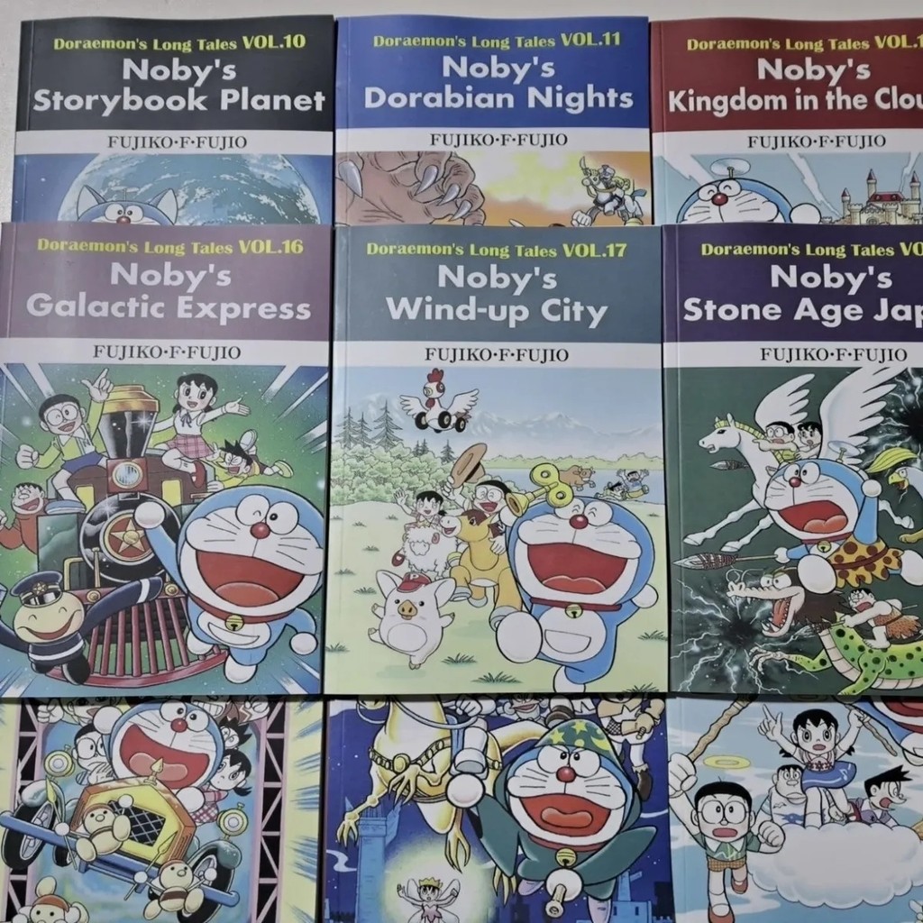 Imported English Version Doraemon Long Novel Series Comic17Book ...