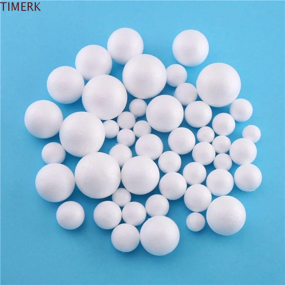 TIMERK Foam Balls, Round Polystyrene Christmas Balls, DIY Supplies Mini ...