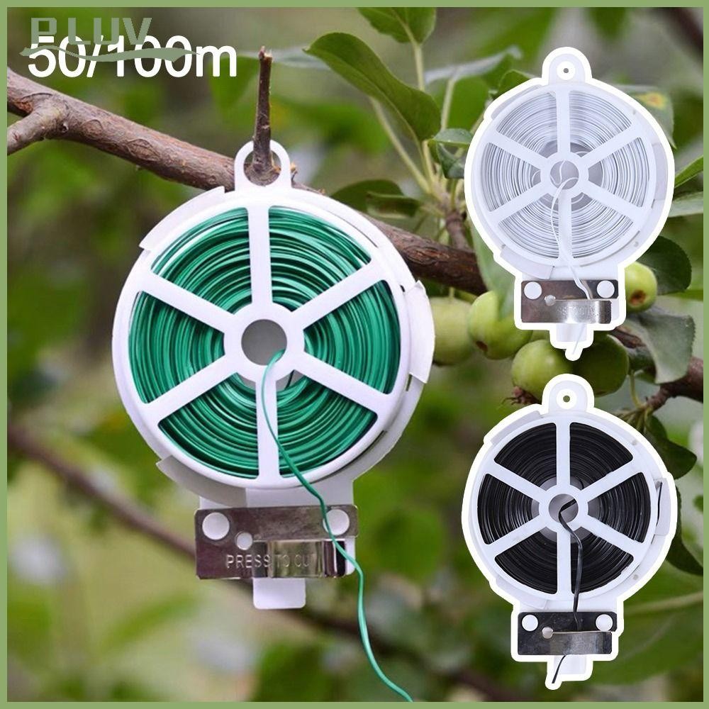 PLUVII Power Wire Loop Tape, Plant Twist Ties Plant Climbing Lines ...