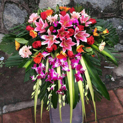 Dalian Flower Annual Meeting Table Flower Lecture Table Business ...