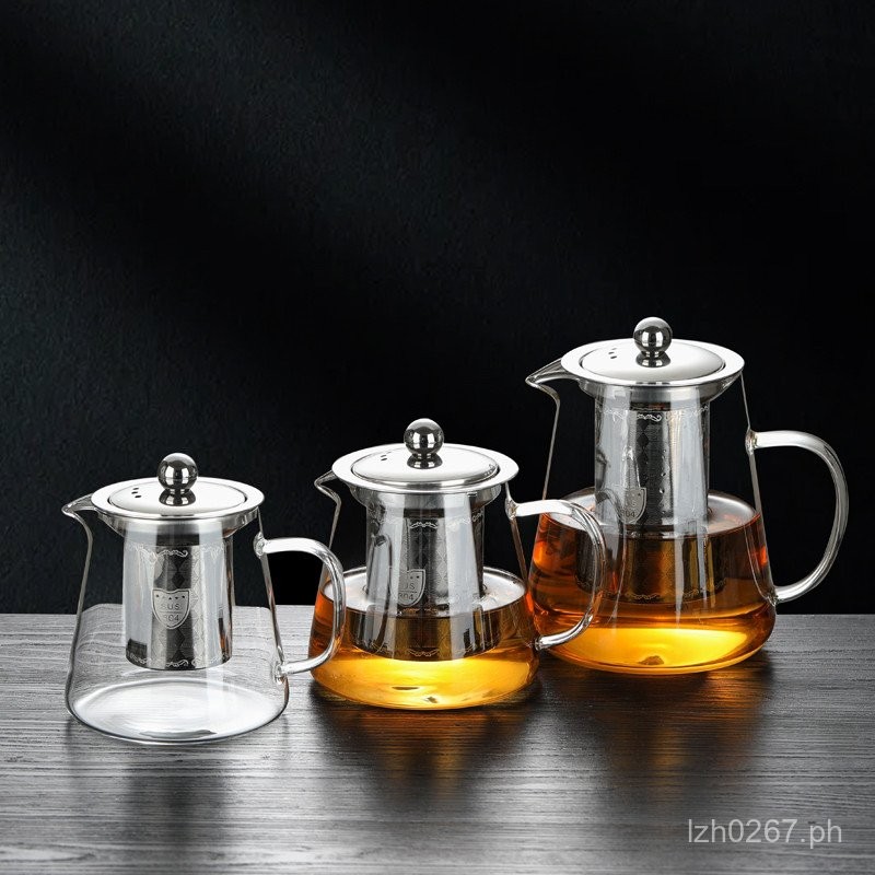 Thickened Heat-Resistant Integrated Tea Set with Tea Strainer Separator ...