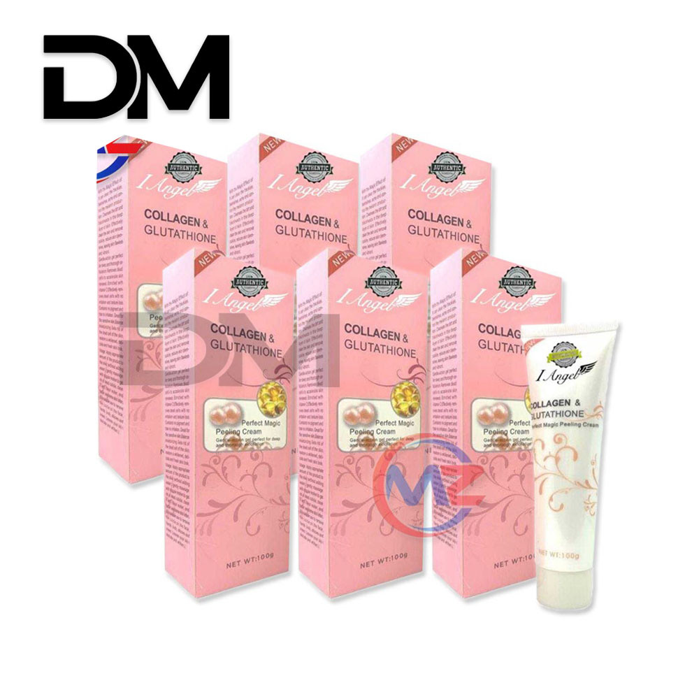 DM ( SET OF 6 ) Peeling Cream Gel 100g Collagen and Glutathione ...