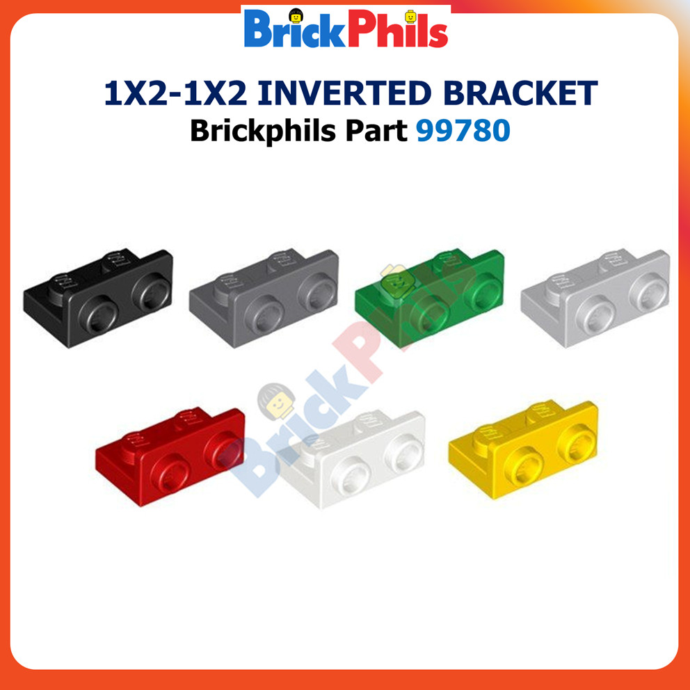 Brickphils Part 99780 - Inverted Bracket 1x2-1x2 | Shopee Philippines