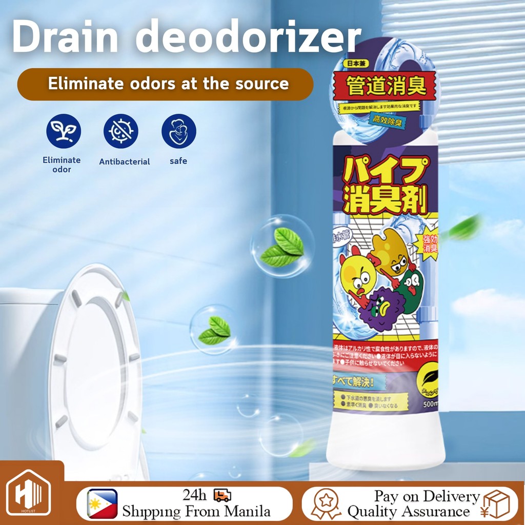 Strong drain cleaner for dissolving kitchen grease and deodorizing ...