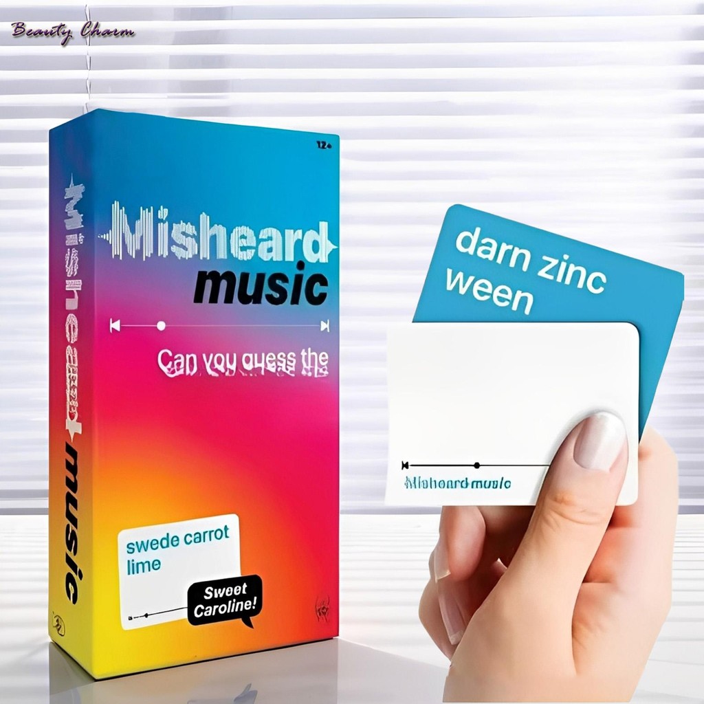 Music Theory Card Game Interactive Learn Music Family Board Game for ...