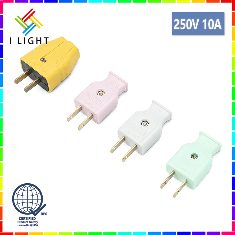 （Fast&COD）250V 16A/10A Power Plug Adapter Yellow/White/Green/Pink Pure ...