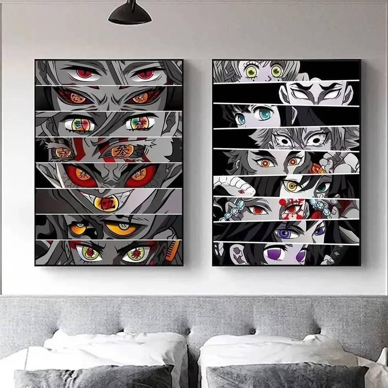 Demon Slayer Canvas Art Hashira Wall Decor Art Home Wall Decor Canvas ...
