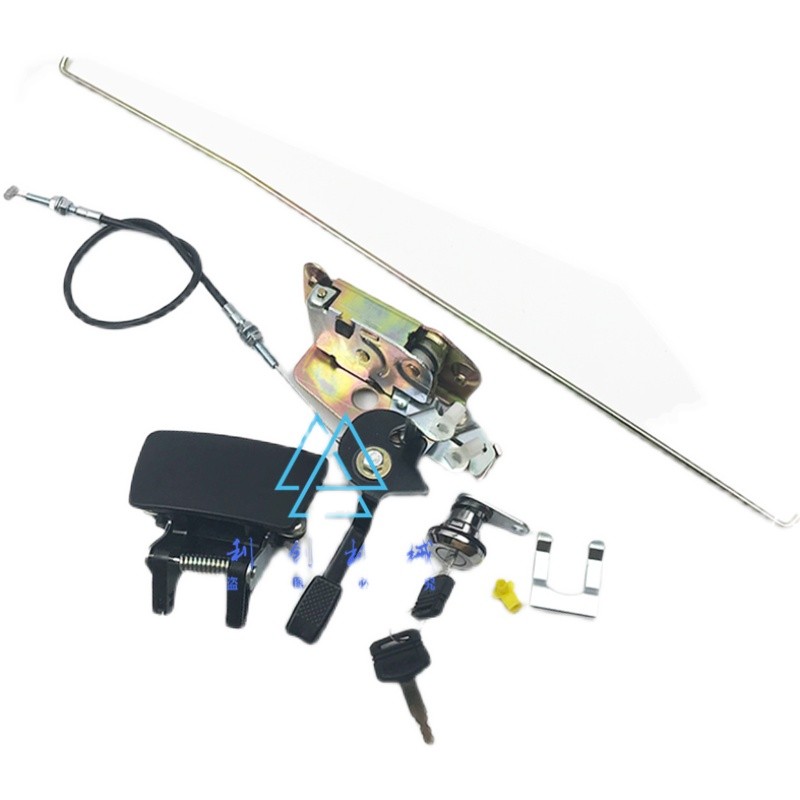 Hitachi zax60/70 Cabin Door Lock Assembly Inner Outer Handle Wire Lock ...