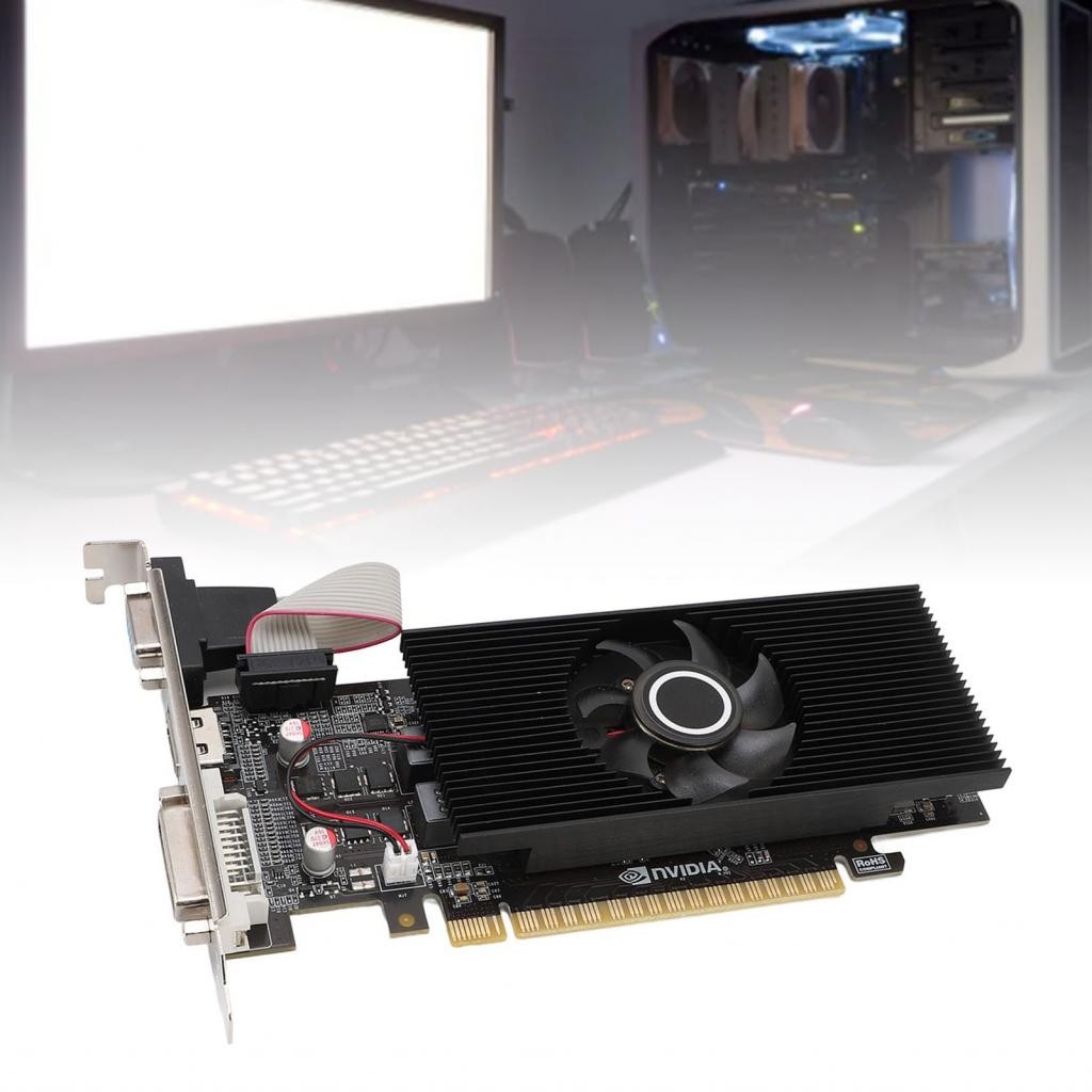 Dressit Gaming Graphics Card 2GB 128 Bit GDDR5 PCI Express 3.0 X 8 DVI ...