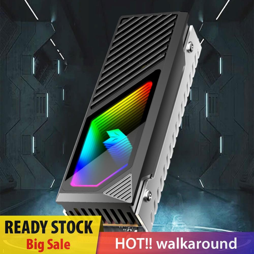 M.2 2280 SSD Heatsink Solid State Drive Cooler with Thermal Silicone ...
