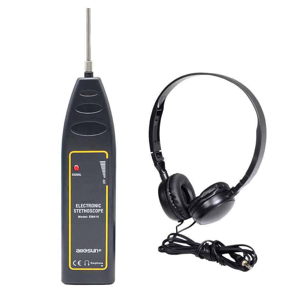 English EM410Car Noise Electronic Detector Motor Electronic Stethoscope ...