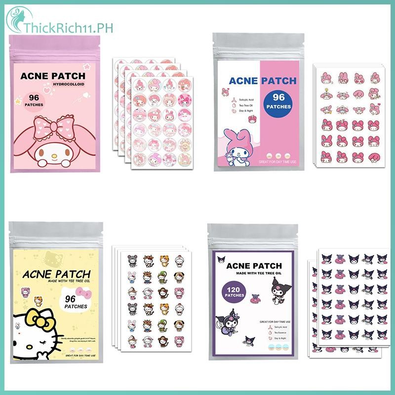 ThickRich 96/100/120 Patches Sanrio Hello Kitty Kuromi Acne Patches ...