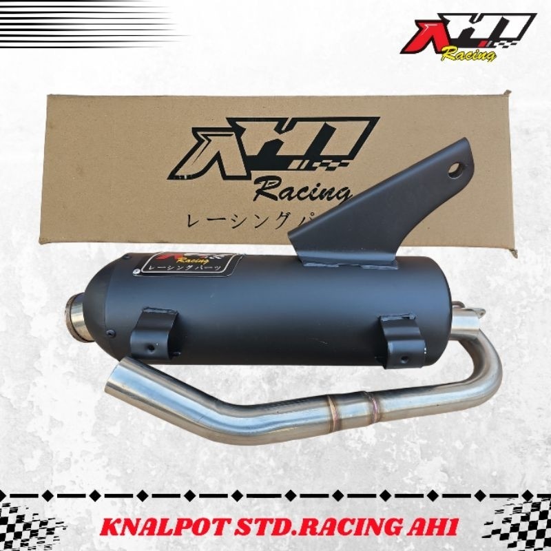 STANDARD RACING EXHAUST AH1 RACING COPY CMS SCOOPY GENIO VARIO 110 125 ...