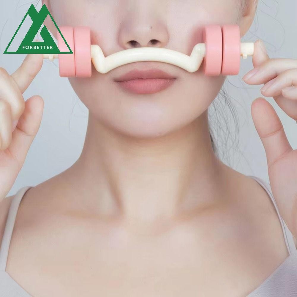 FORBETTER Face Mouth Exerciser, V Face Skin Tightening Face Muscle ...