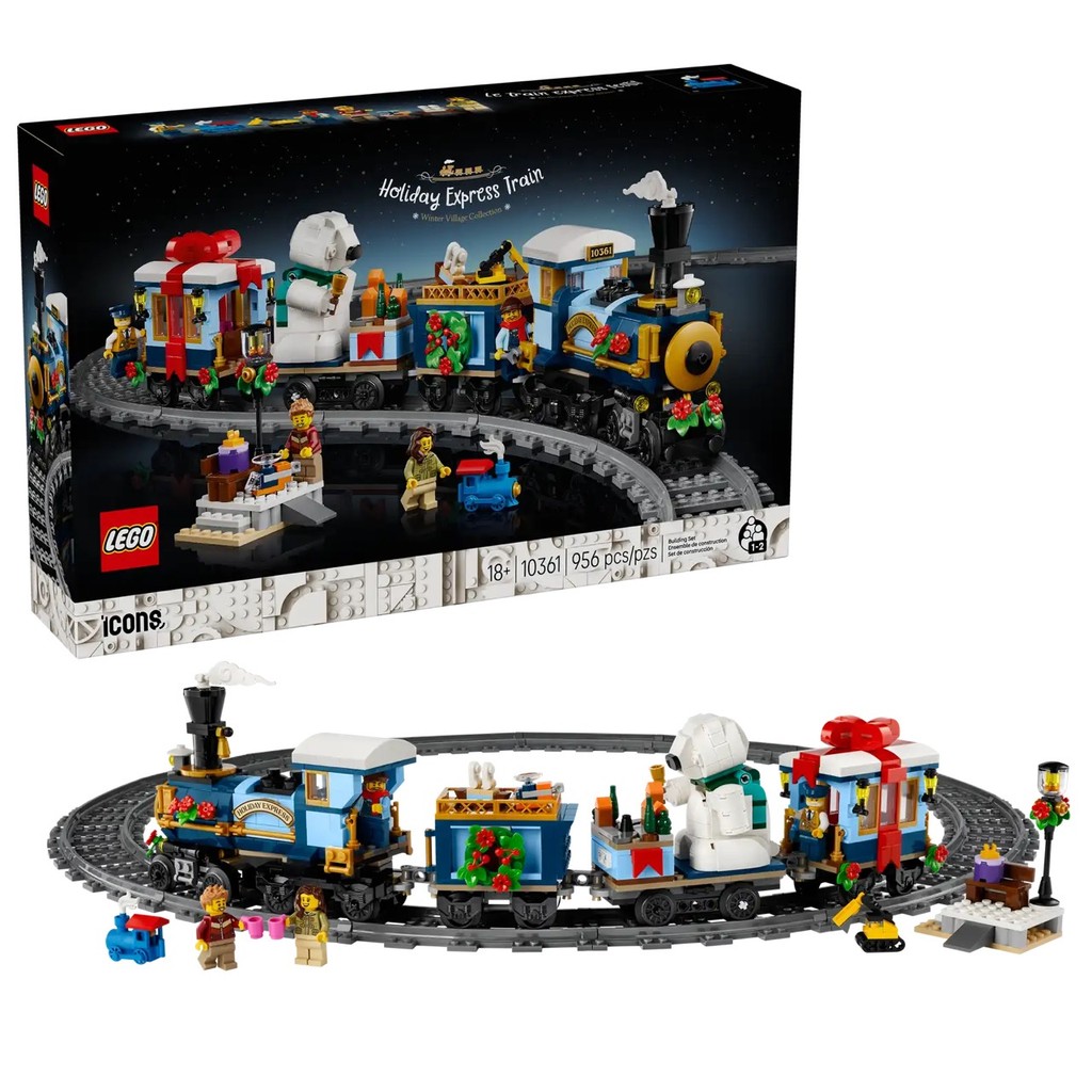 Lego Icons 10361 Holiday Express Train | Shopee Philippines