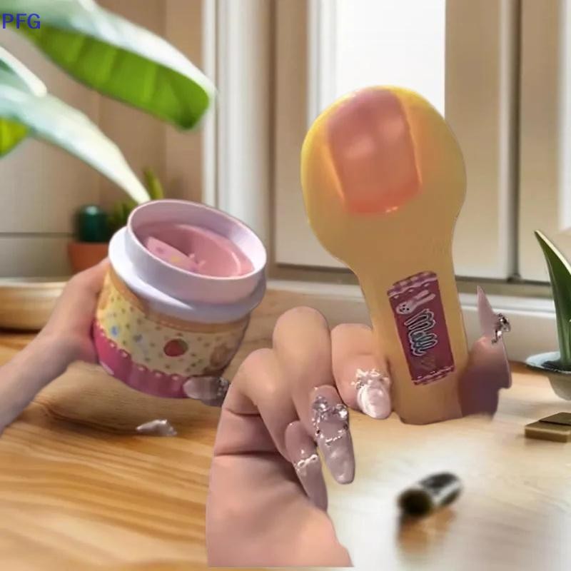 PFG 1 Set Simulation Role Play Strawberry Pudding Toy New Food Feeding ...