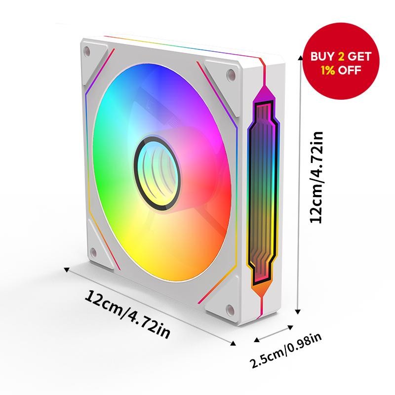 New Argb Prism 4pro Laptop Fan Controller - PC Case Heat Dissipation ...