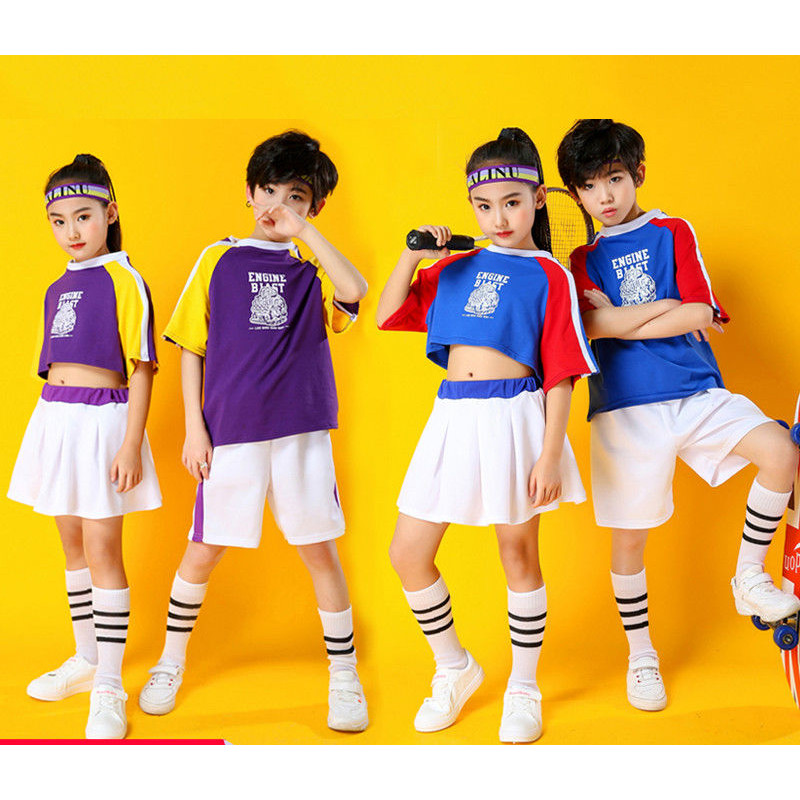 2025 Children's Performance Costumes Elementary School Cheerleading ...