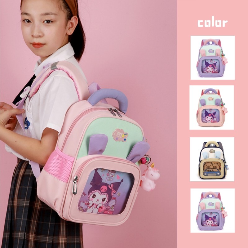 Trendy brand new kindergarten backpack cute cartoon backpack | Shopee ...
